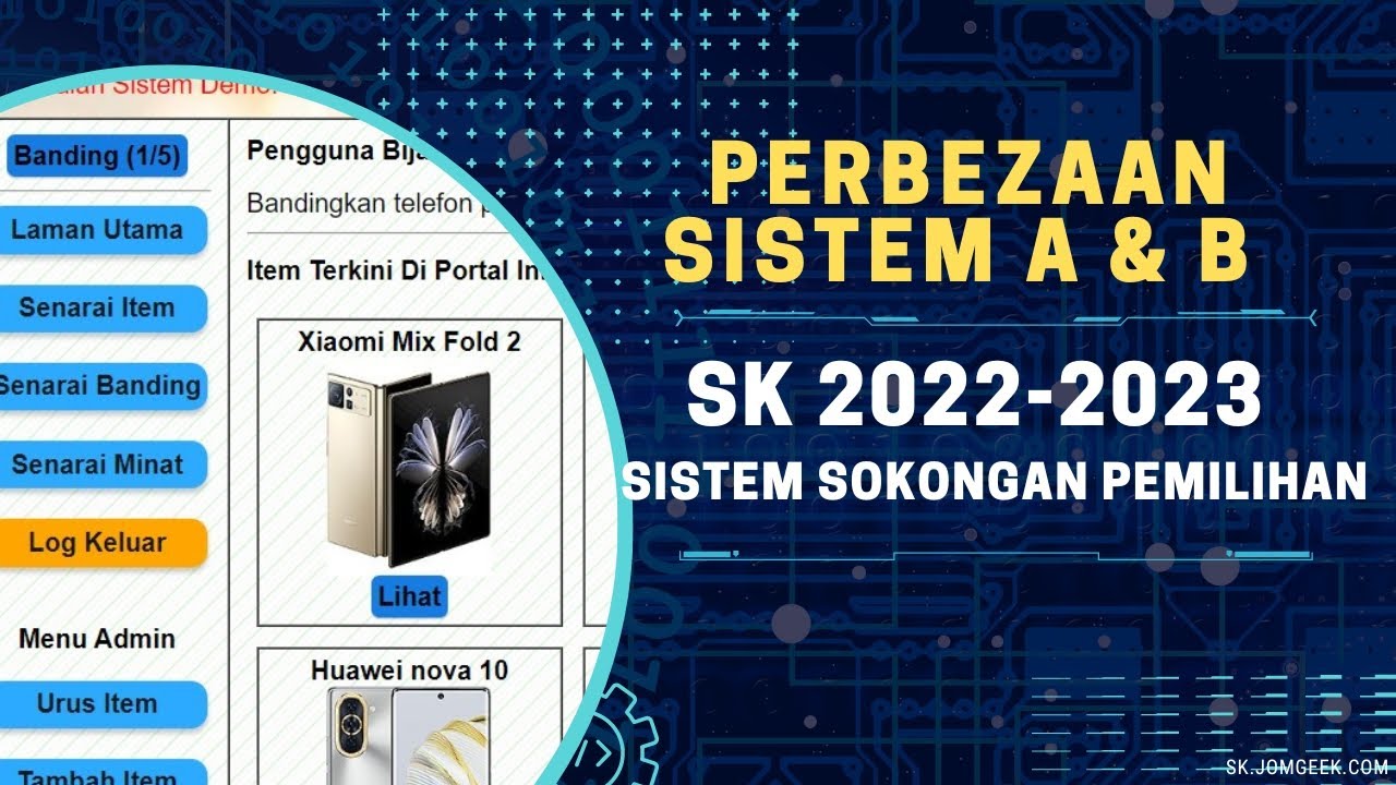 Sistem A dan B - Kerja Kursus Sains Komputer 2022 - 2023 - YouTube