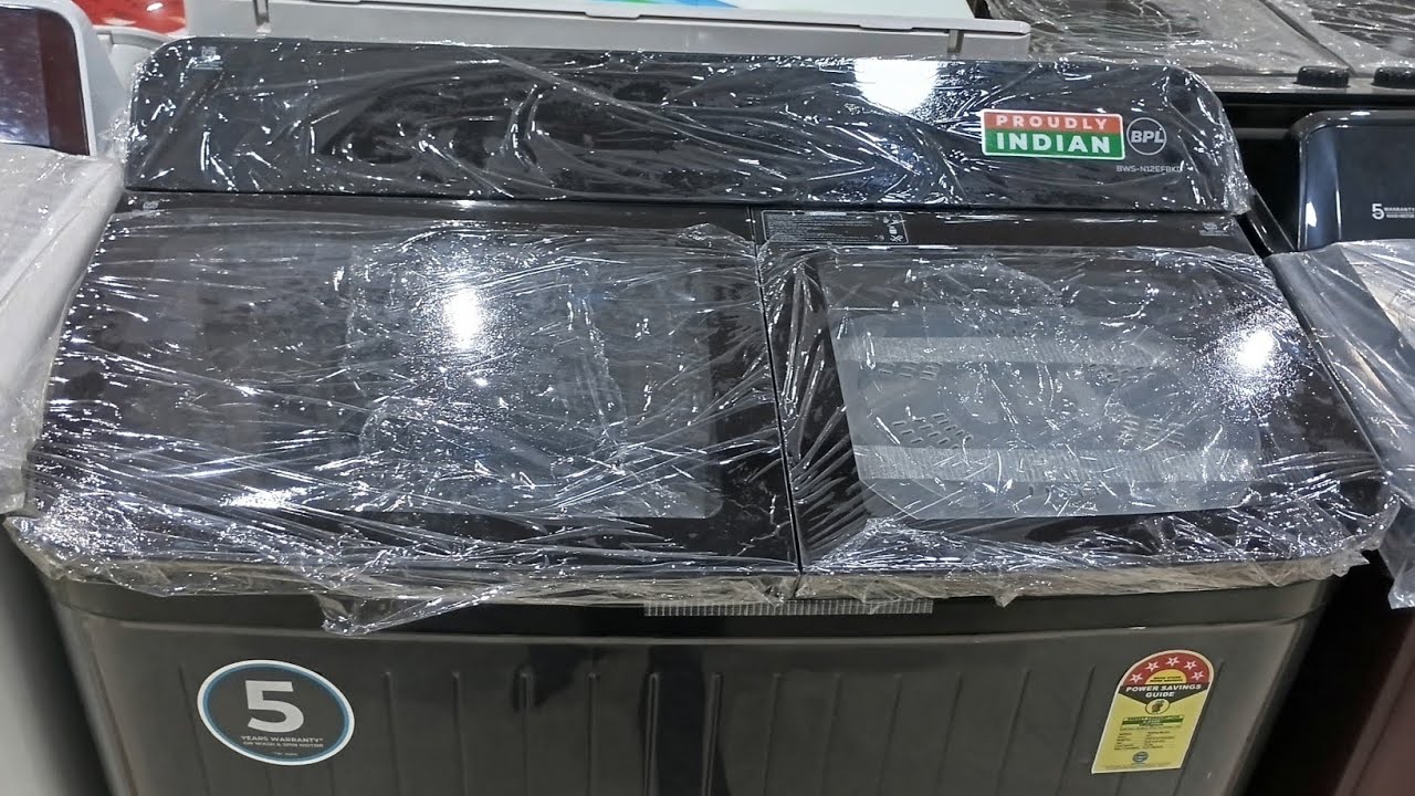 BPL 12 KG SEMI AUTOMATIC WASHING MACHINE. - YouTube