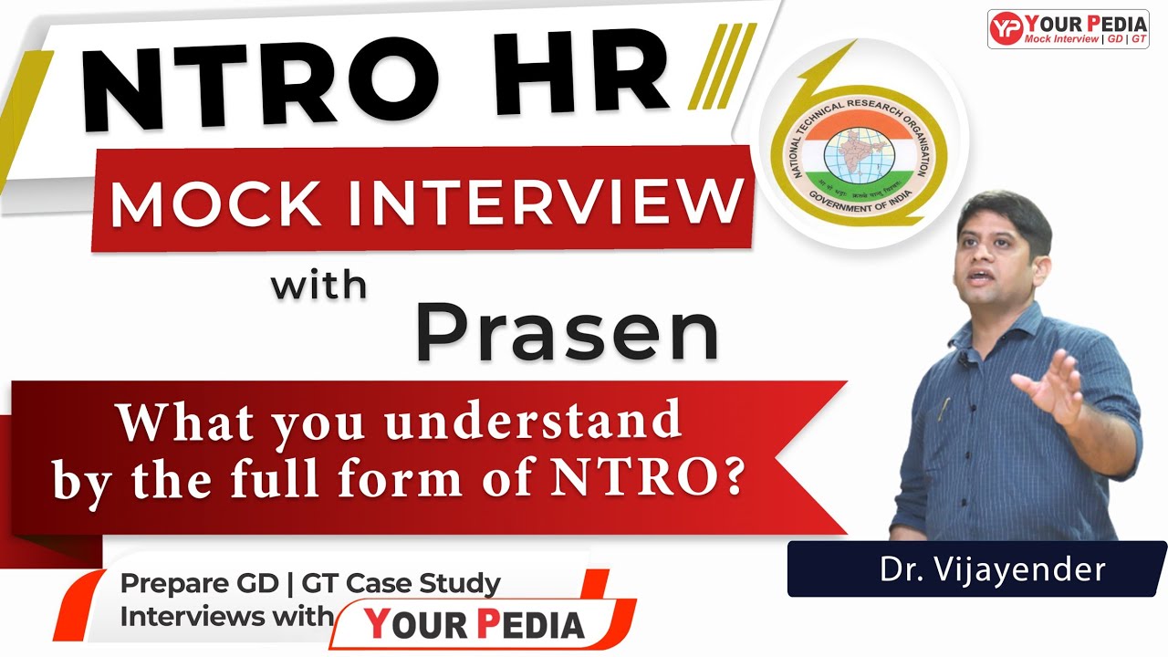 NTRO HR Mock Interview | Important Questions for NTRO | NTRO Interview ...
