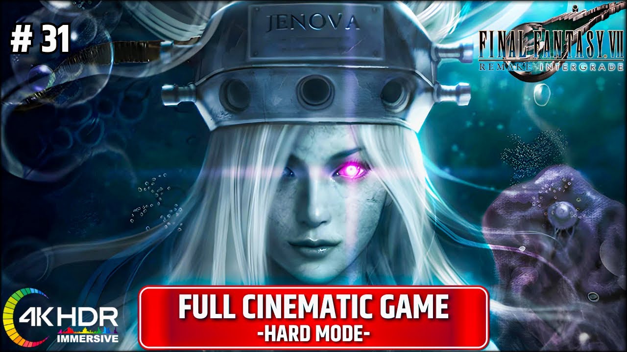 FINAL FANTASY 7 REMAKE INTERGRADE [HARD MODE] -4K ULTRA HD Cinematic ...