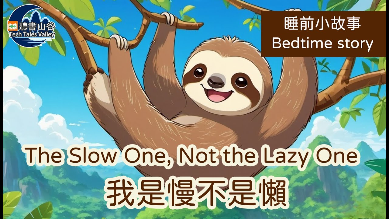 【原創中英兒童故事 | 專注事成不急躁】The Slow One, Not the Lazy One-我是慢不是懶 #幼兒睡前故事有聲書 #聽 ...