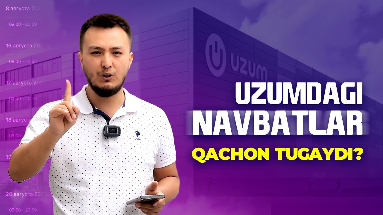 Uzum Sellerlarini qiynayotgan Katta muammo? Uzoq navbatlar va Yangi ...