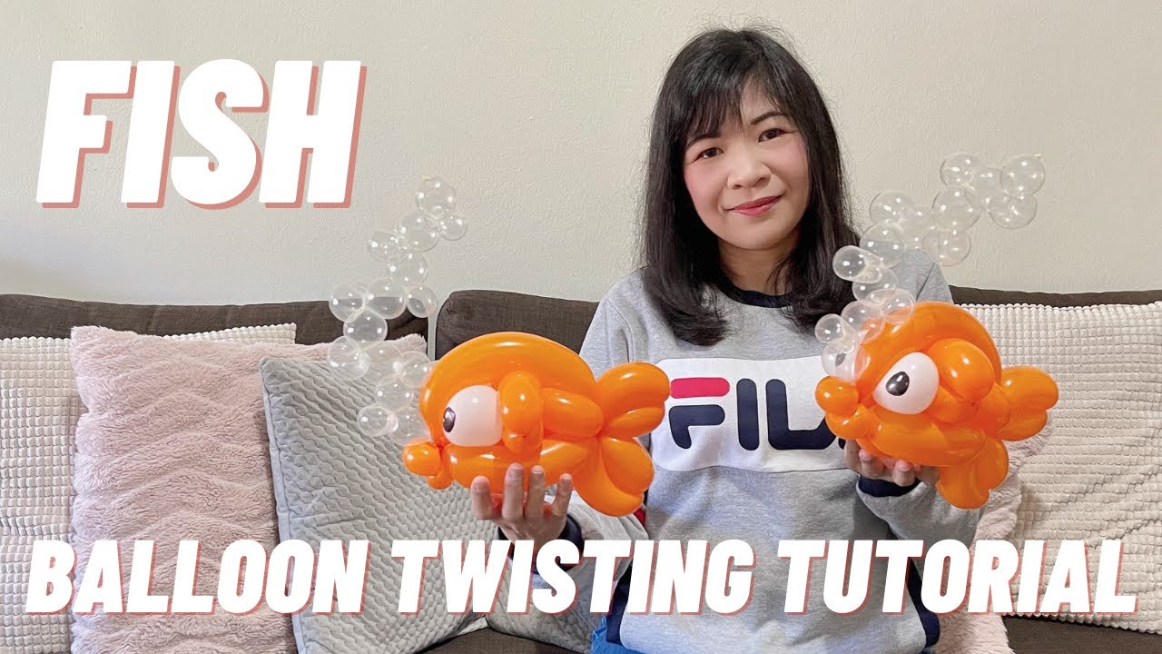 Fish Balloon Twisting Tutorial | Balloon Twisting - YouTube