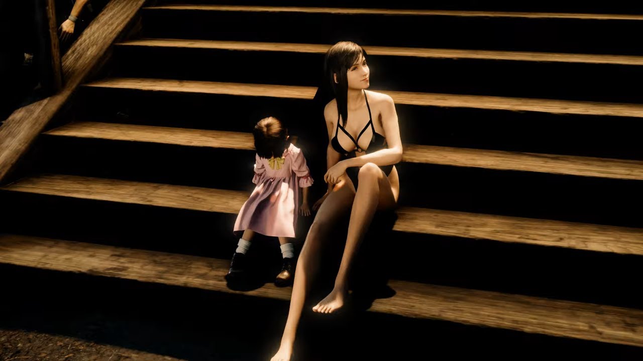 Final Fantacy 7 Remake Sexy Tifa The Greatest Swimsuit Ff7 Remake Mod