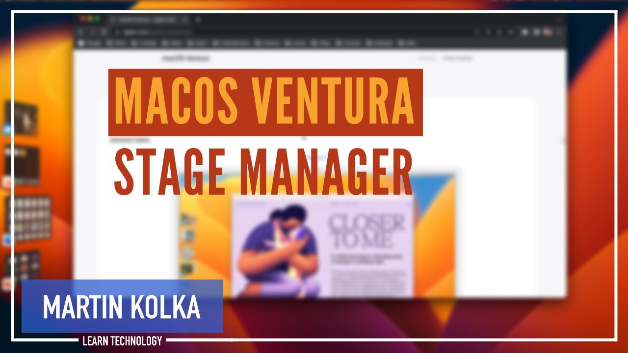 Mac OS Ventura: Stage Manager - YouTube