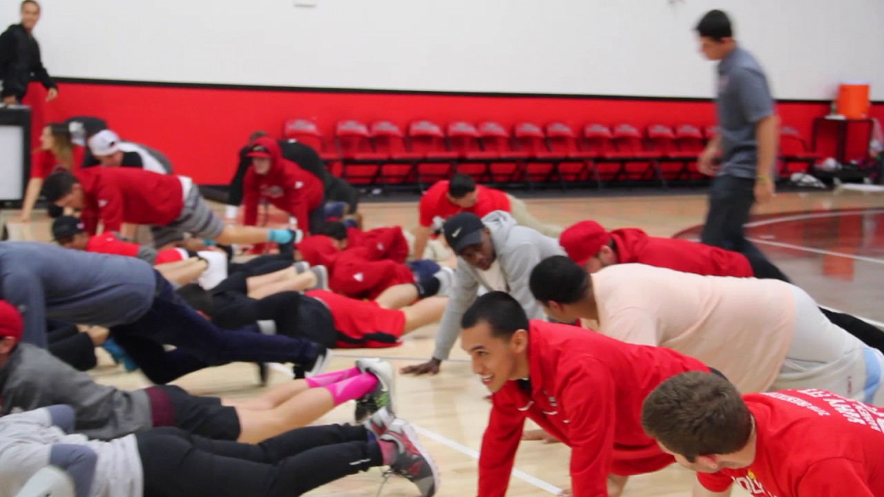 22 Push-Ups Challenge Culminating Event - YouTube