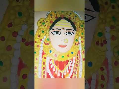 Kela Devi drawing #@rartofgod4132 🙏🙏🌹🌹🌹🌹 - YouTube