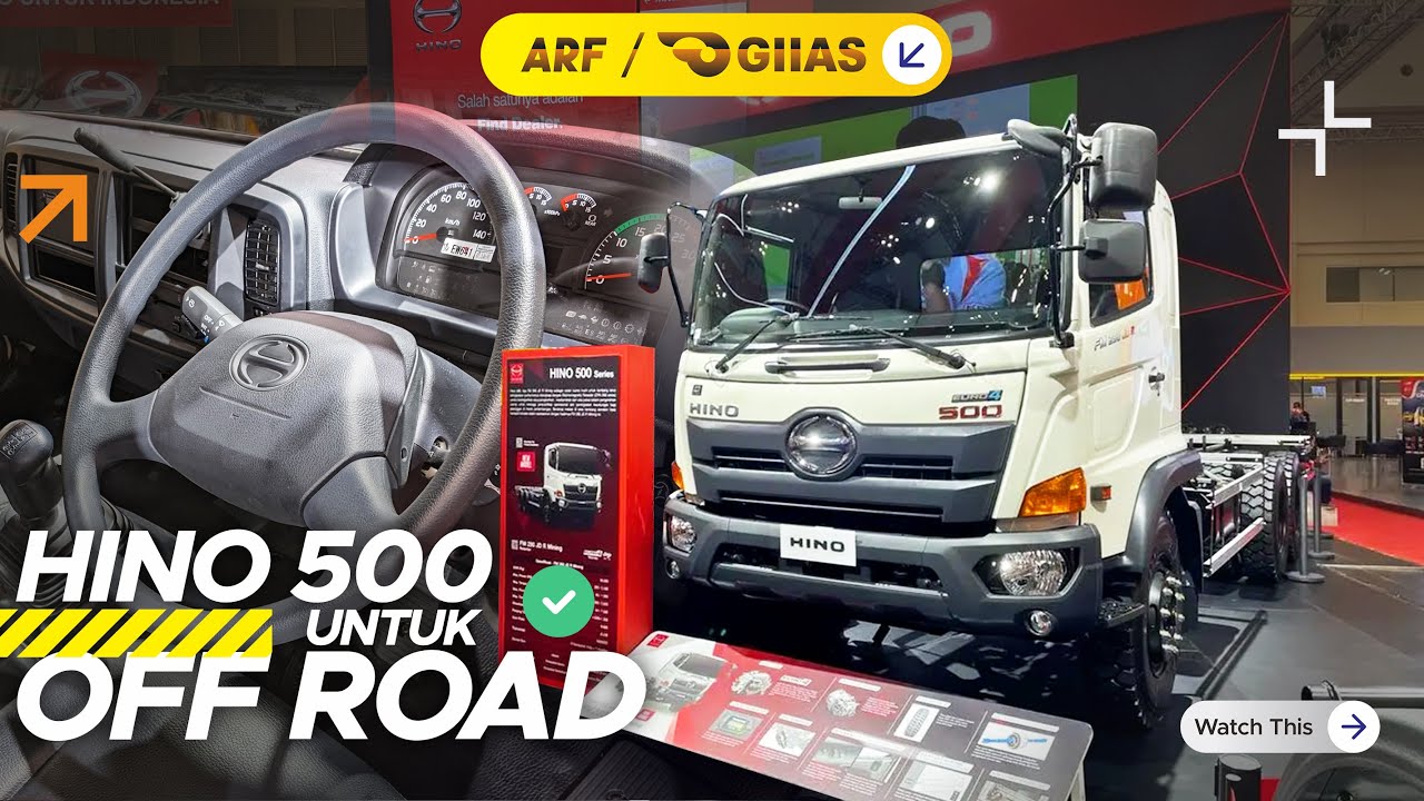 Truk HINO 500 BARU Spek TAMBANG !! Seperti Ini Spesifikasi HINO 500 FM ...