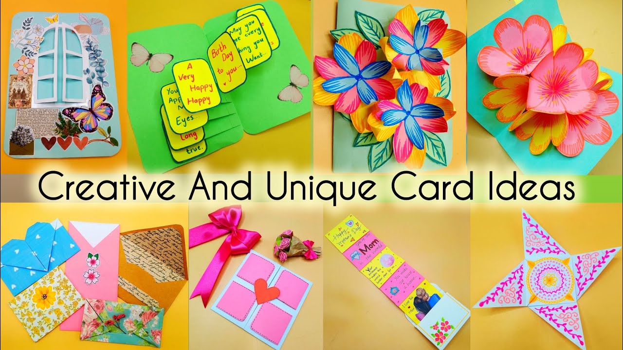 DIY Cute Card Ideas | Creative And Unique Card / Envelope Making ...