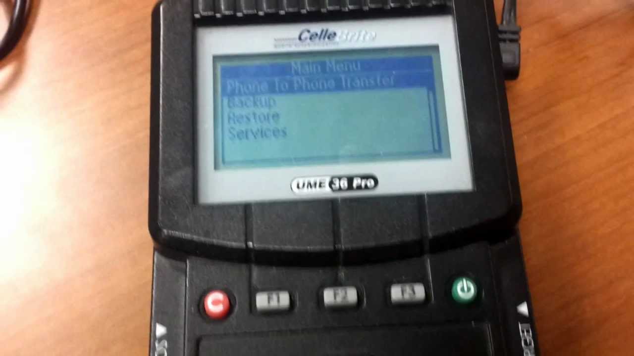 CelleBrite Licence Update - YouTube