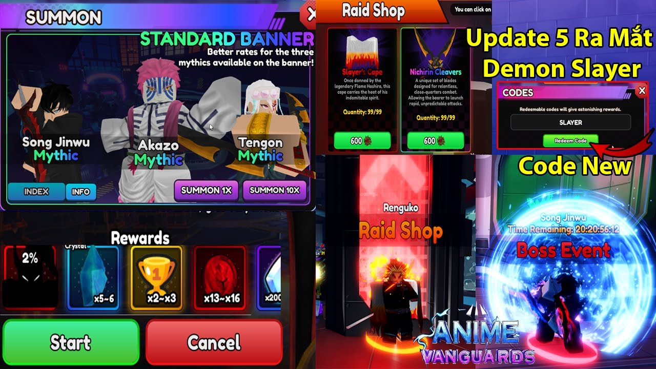 Update 0.5 Ra Mắt Unit Mới Trong Demon Slayer Và Chế Độ Raid Với Đánh ...