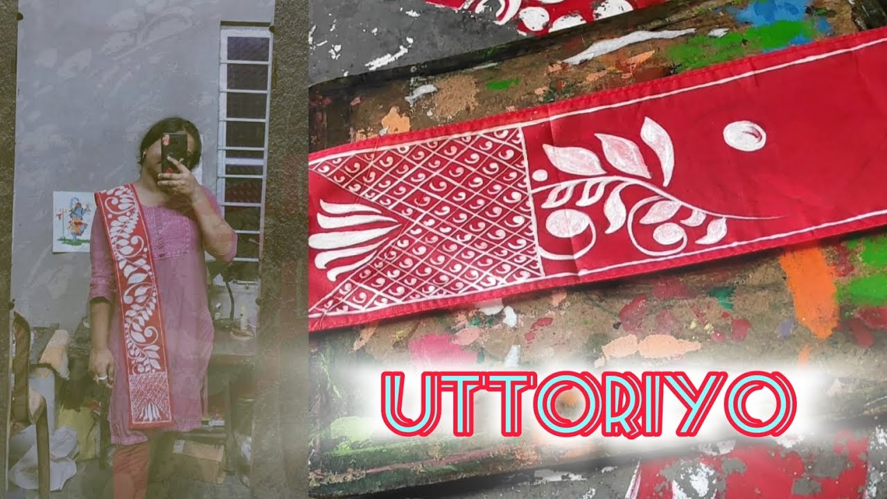 uttoriyo 💫🌼...fast time uttoriyo banano.. ️. febric design..#handmade # ...