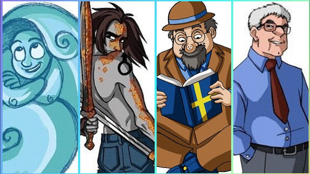 [118] Periodic Table Elements - Illustrated as Characters of Cartoons - YouTube