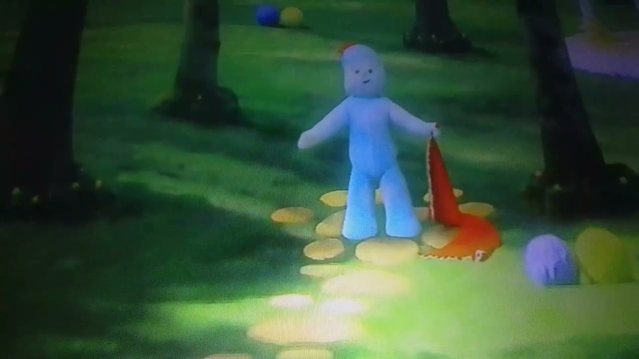 Iggle Piggle falls over - YouTube