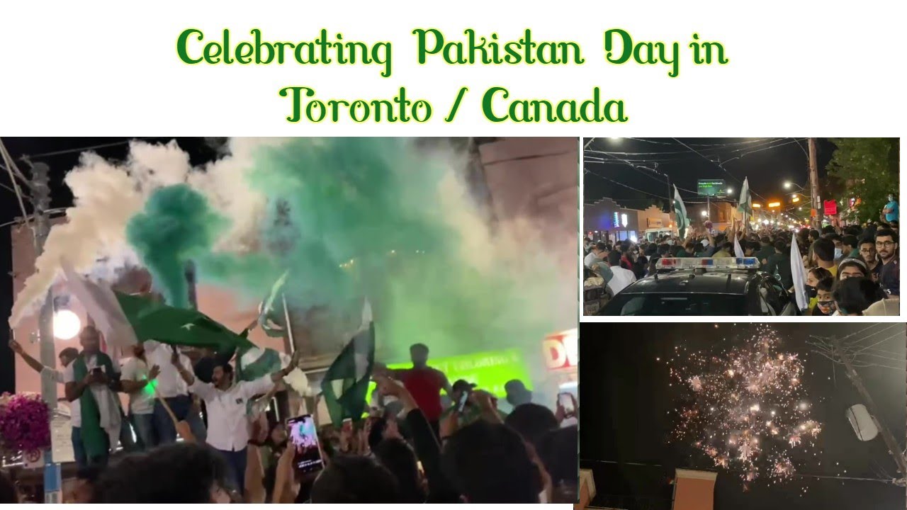 Celebrating Pakistan's day in Toronto (fantastic 4 / 4behnain 4khaniya ...
