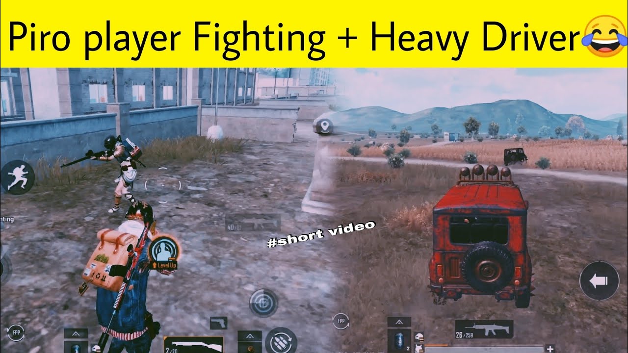 😂Piro Player Fighting + Bridge Camper & Car Chasing !! #shorts# ...