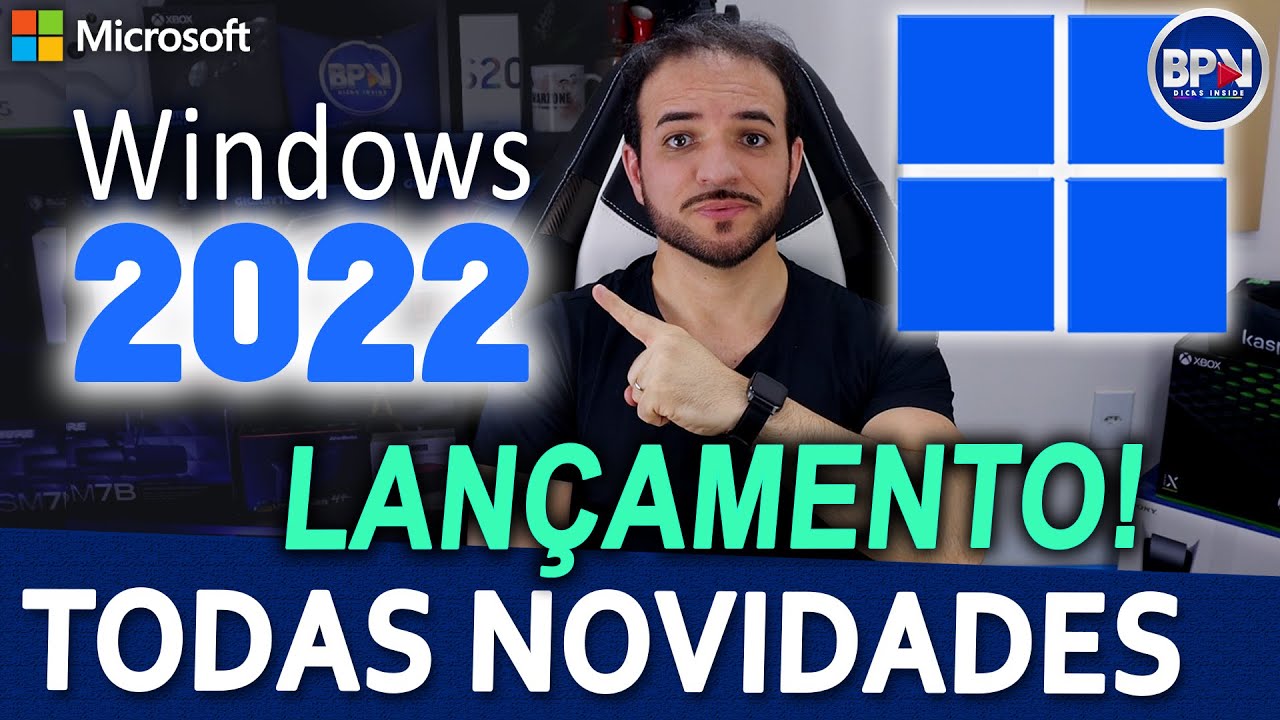 LANÇAMENTO do Novo Windows 2022 Update, NOVIDADES! - YouTube
