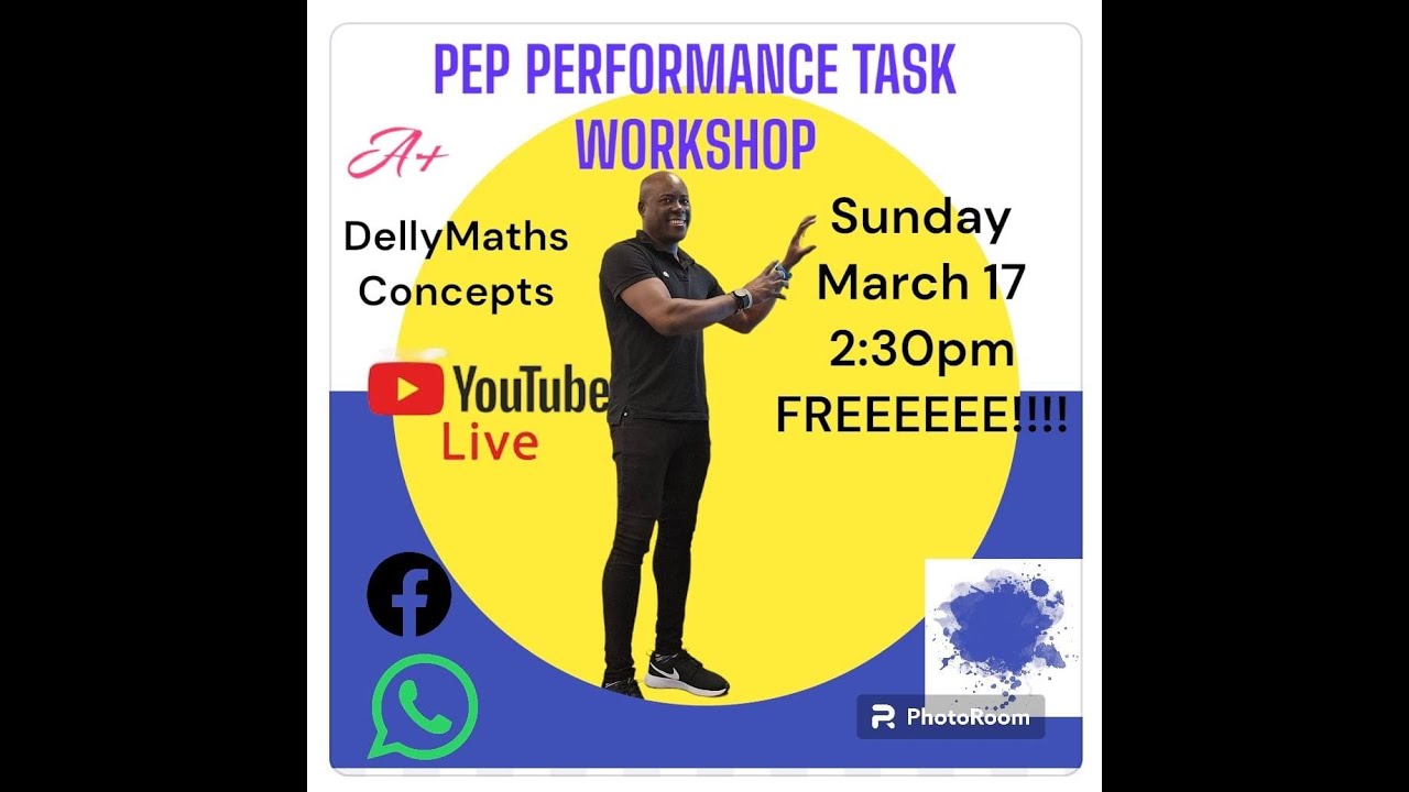 PEP Performance Task Examination 2024 (PEP) - YouTube