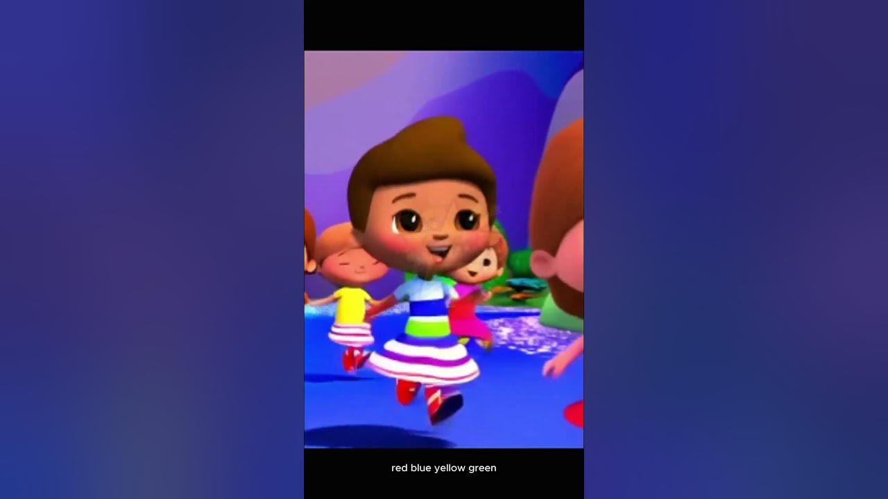 Colors Song | Fun 3D Animated Kids' Song | Learn Colors with Music! | Cham Cham Star | - YouTube