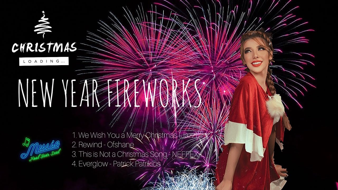 14 of the BEST FIREWORKS EVER MADE as CHRISTMAS SONGS! - YouTube