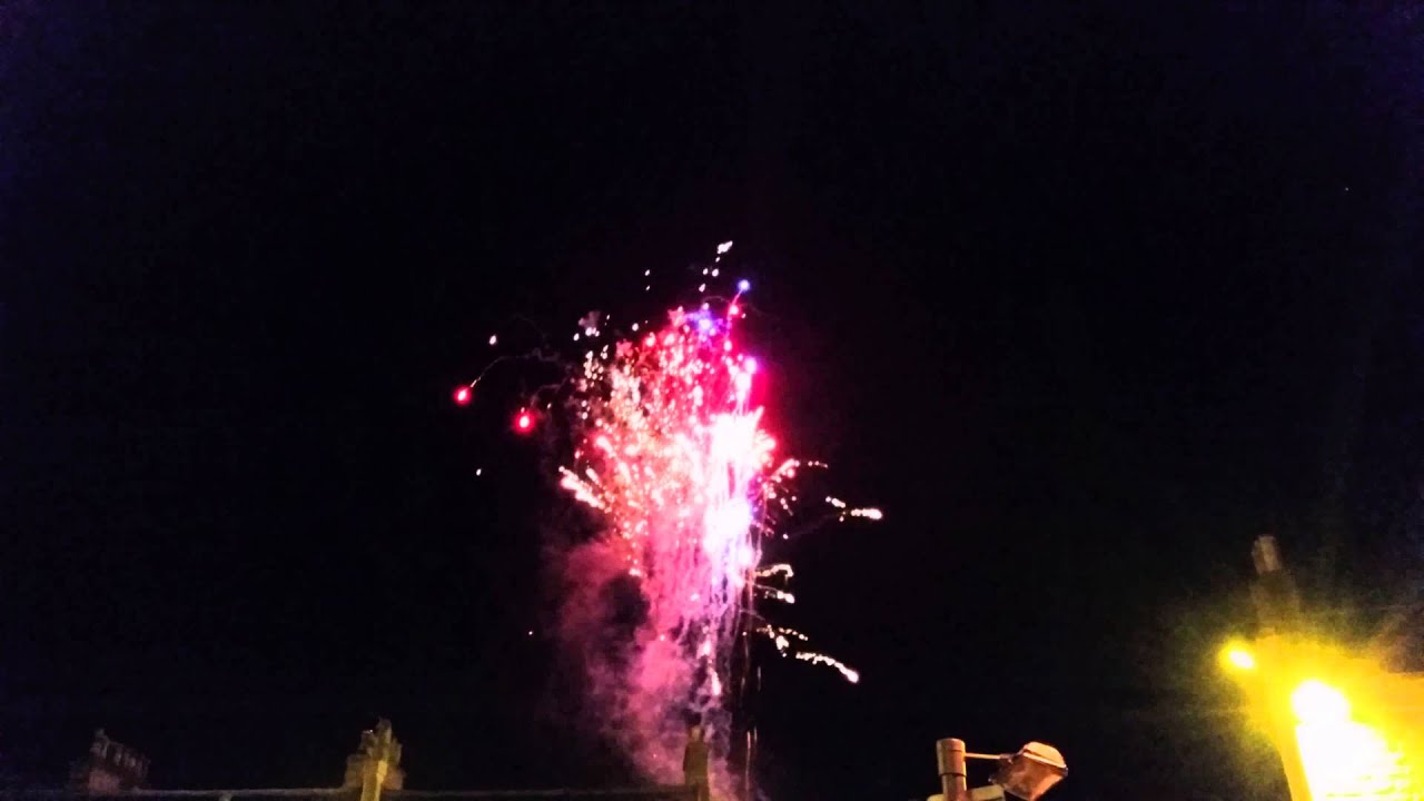 Melrose Firework Display 2014/2015 - YouTube