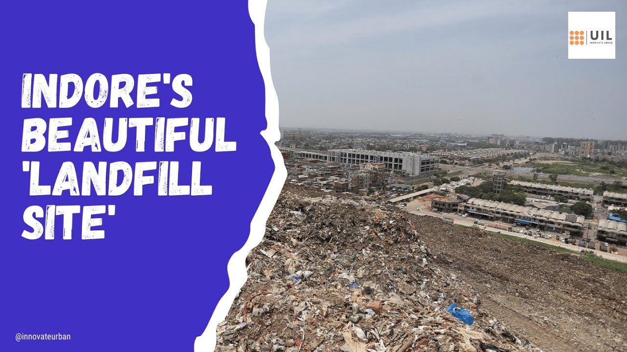 Indore's beautiful 'landfill site' - YouTube
