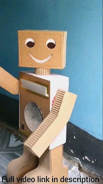 How To Make HOMEMADE ROBOT from Cardboard at Home science project ...