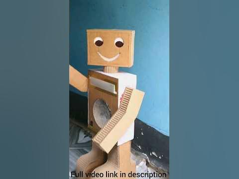 How To Make HOMEMADE ROBOT from Cardboard at Home science project ...