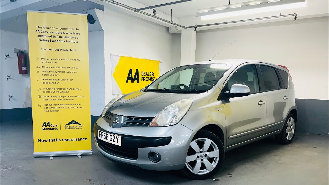 Nissan Note FP56GZY - YouTube