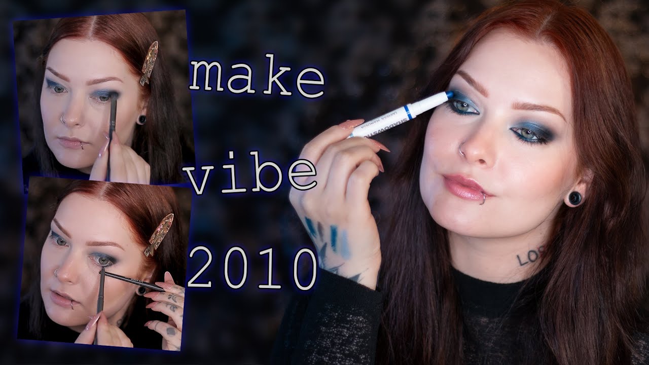 Make azul vibe Effy | Testando maquiagens 02 - YouTube
