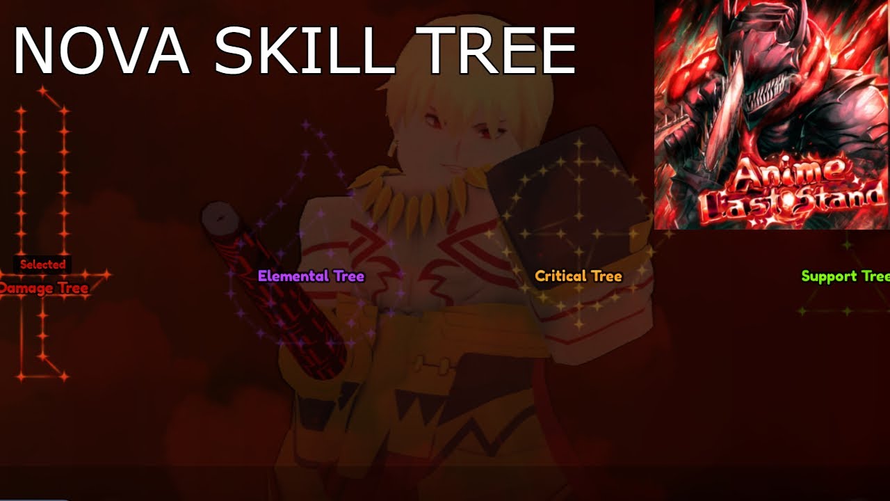 COMO FUNCIONA A NOVA SKILL TREE DO ANIME LAST STAND!! - YouTube
