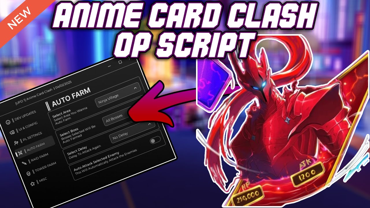 [NEW] Anime Card Clash OP Script (2025) PASTEBIN - Auto Roll | Auto ...