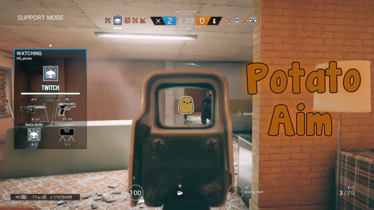 Rainbow Six Siege - Potato Aim - YouTube