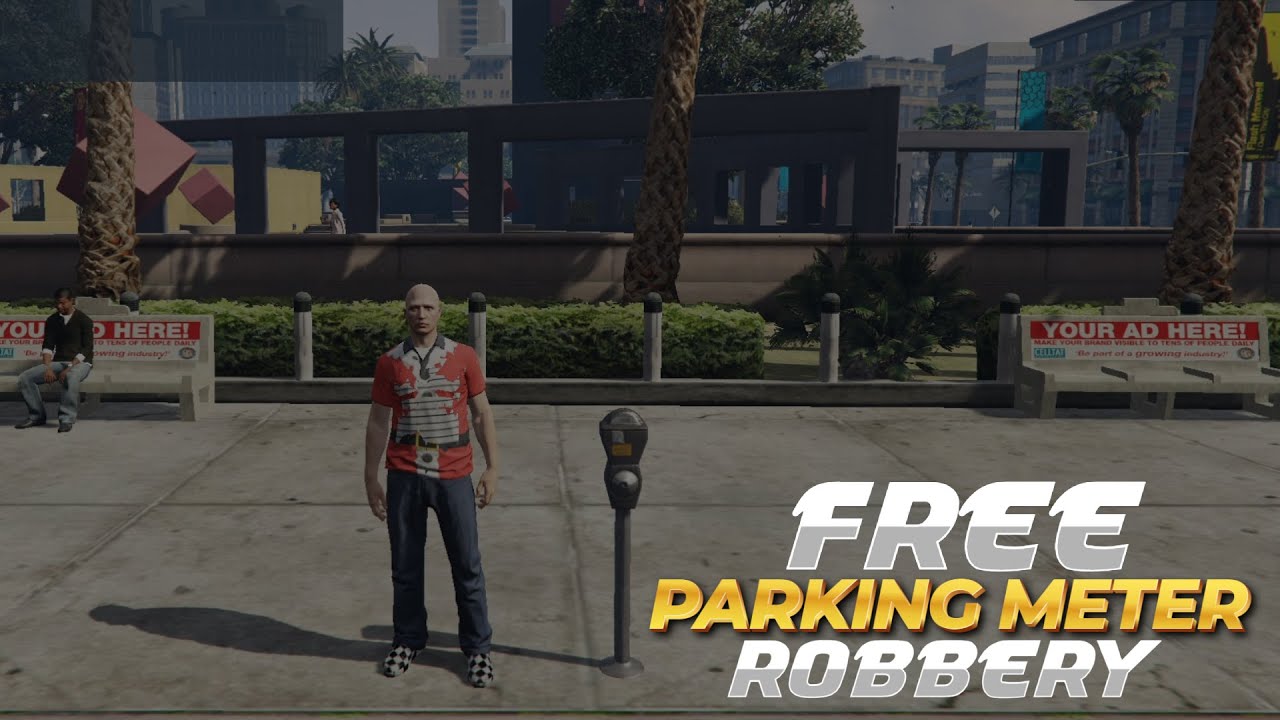PARKING METER ROBBERY *FREE* | FiveM Roleplay Scripts | FiveM Tutorial ...