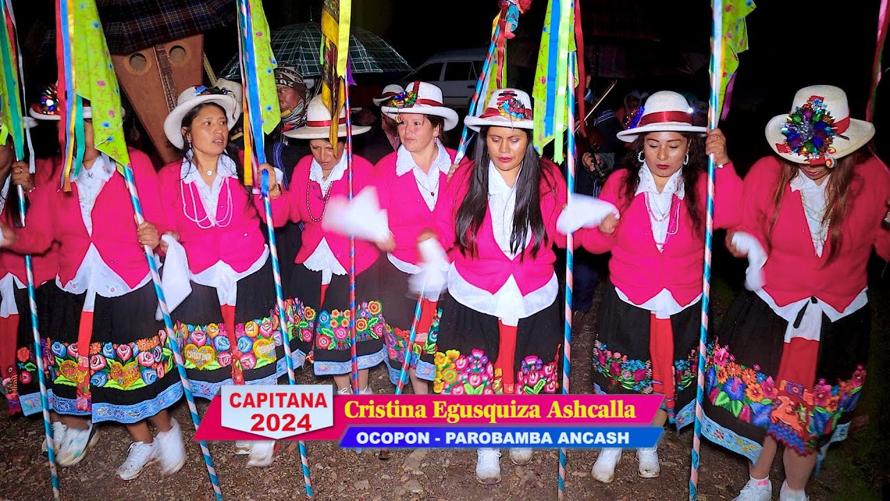 FIESTA DE OCOPON - PAROBAMBA ANCASH 2024 - YouTube