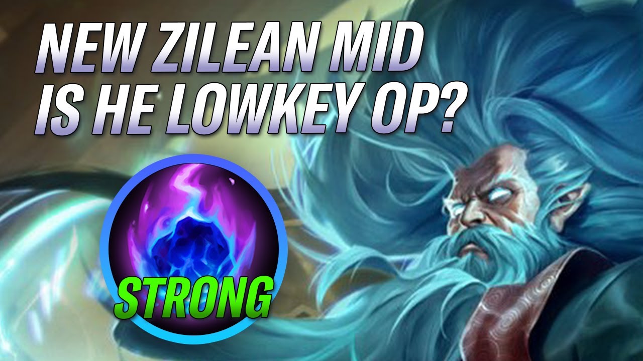 *NEW* ZILEAN MID? IS HE LOWKEY OP OR JUST BAD? ZILEAN WILD RIFT ...