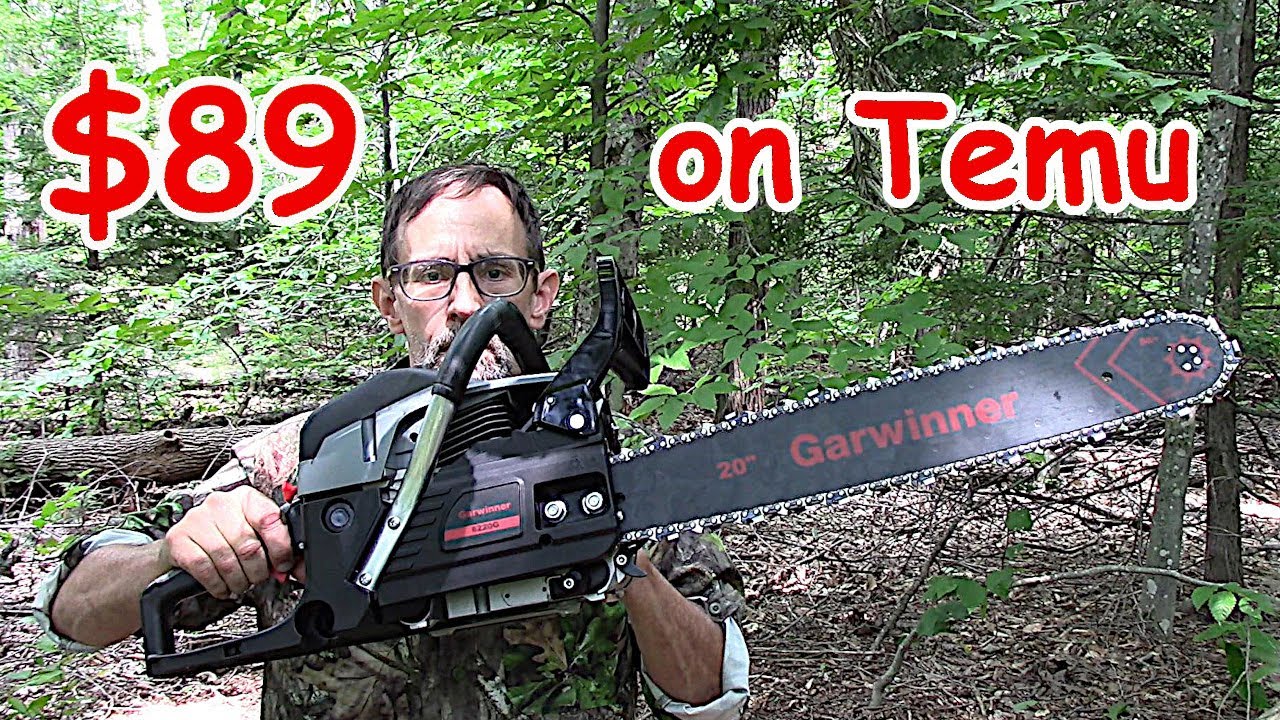 Garwinner Chainsaw on Temu - YouTube