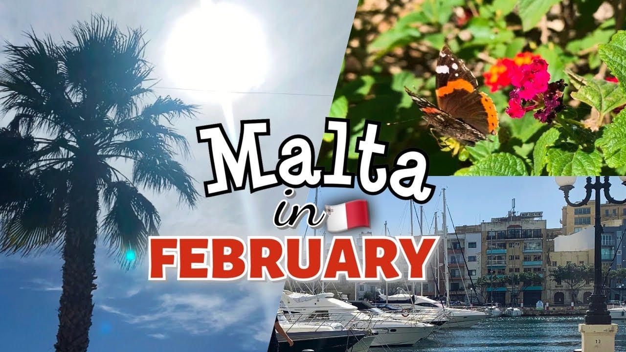 Malta in February! Windy in a Sunny Day. - YouTube