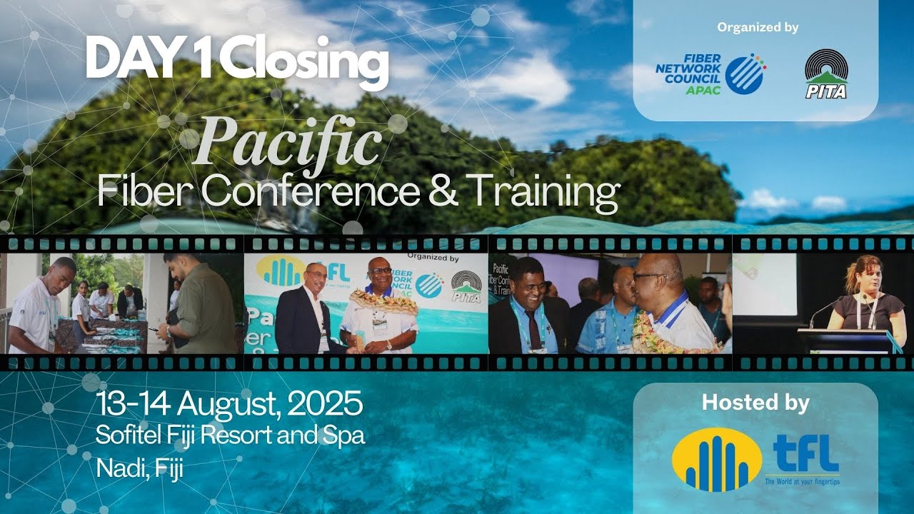 Pacific Fiber Conference 2025 – Day 1 Highlights & Key Moments - YouTube