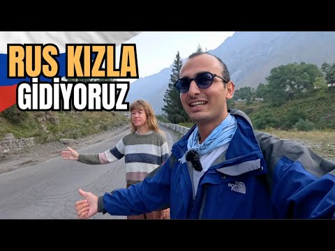 RUS KIZ BENİ ÜLKESİNE GÖTÜRÜYOR! OTOSTOPLA GÜRCİSTAN RUSYA SINIRI!