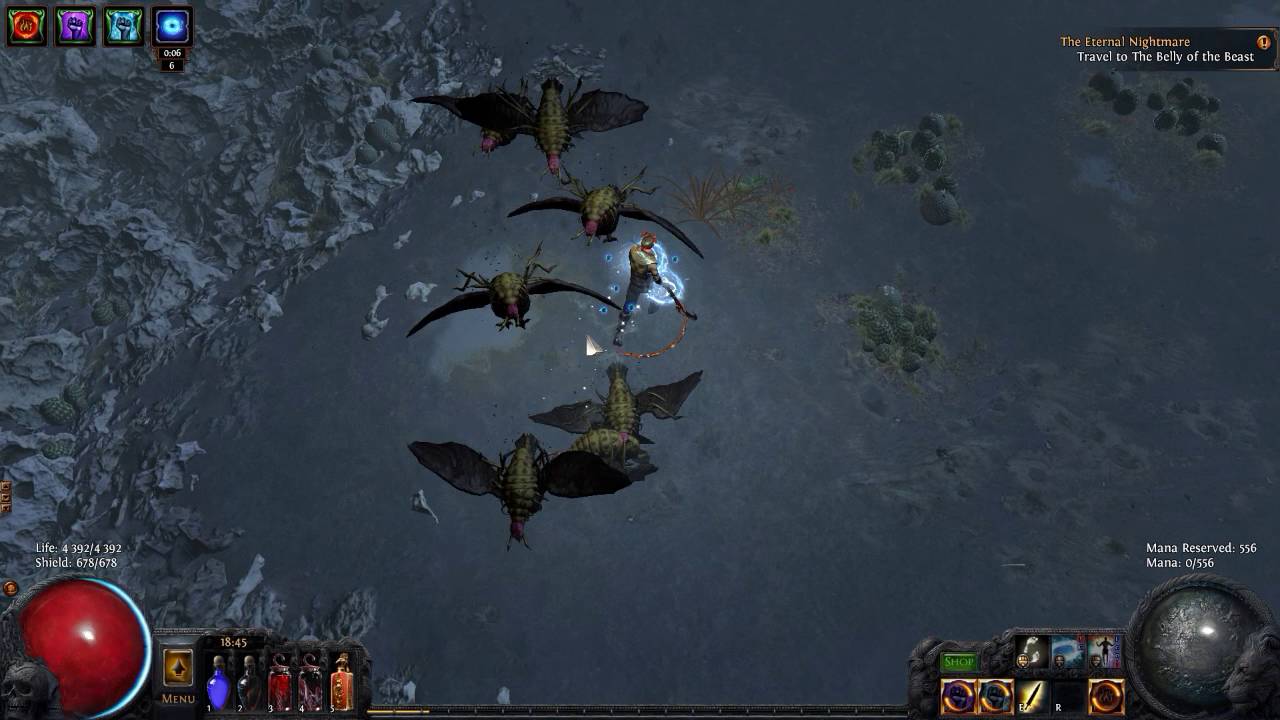Path of Exile The Harvest CWDP - Cast When Drinking Potions - YouTube