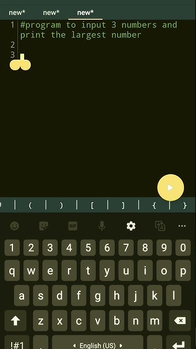 5 Program For Print Largest Number B W 3 Numbers In Python Pythonprogramming