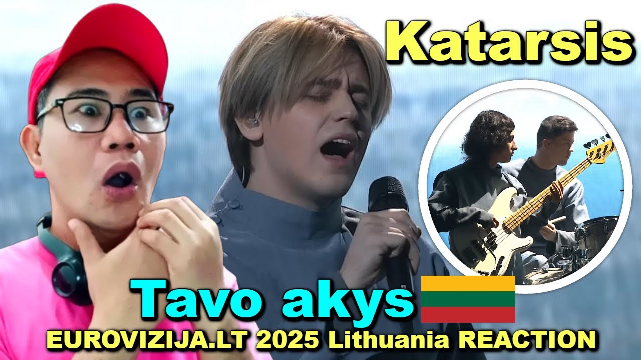 Katarsis – Tavo akys - EUROVIZIJA.LT 2025 Lithuania REACTION - YouTube