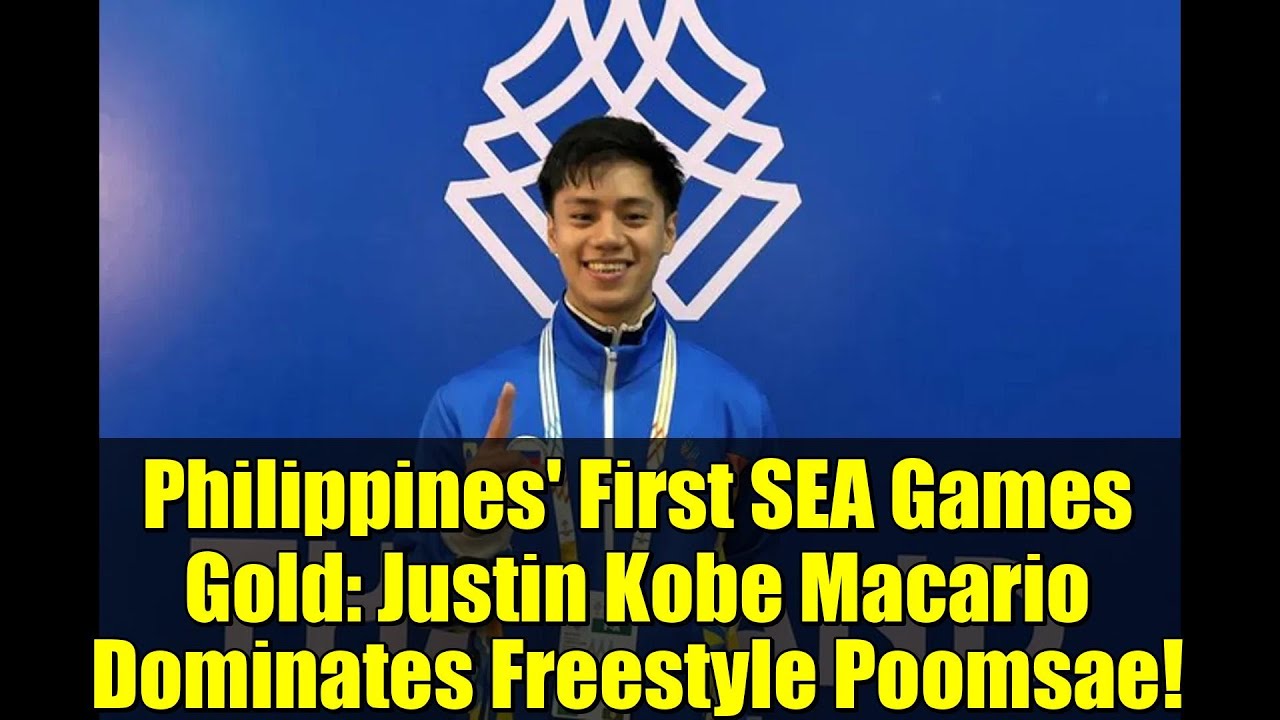 Philippines' First SEA Games Gold: Justin Kobe Macario Dominates ...