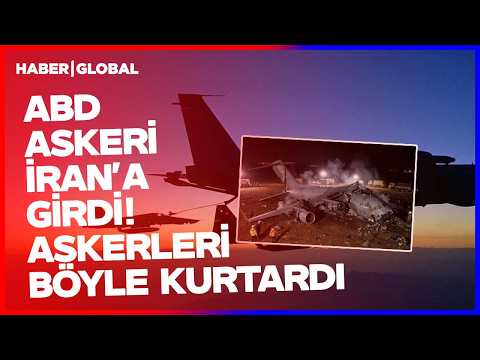 ABD Askeri İran'a Girdi Düşen Uçaktaki Askerleri Kurtardı! Trump İran'ı Tehdit Etti!