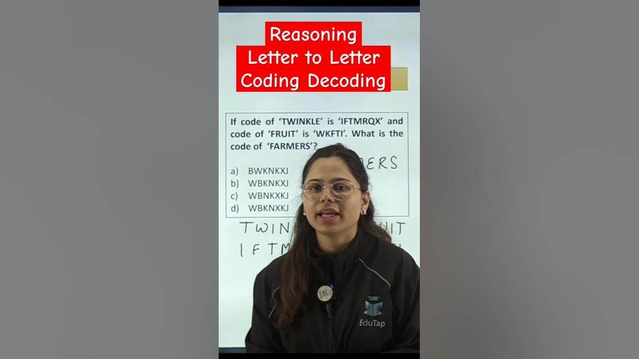 UPSC CSAT 2025 Coding Decoding Reasoning | UPSC CSAT Coding Decoding Practice Questions | EduTap ...