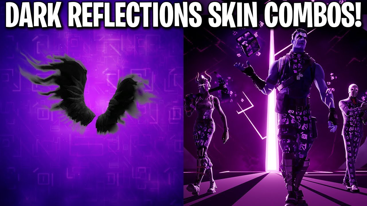 20 BEST 'DARK REFLECTIONS' SKIN BUNDLE SKIN COMBOS! (FORTNITE DARK ...