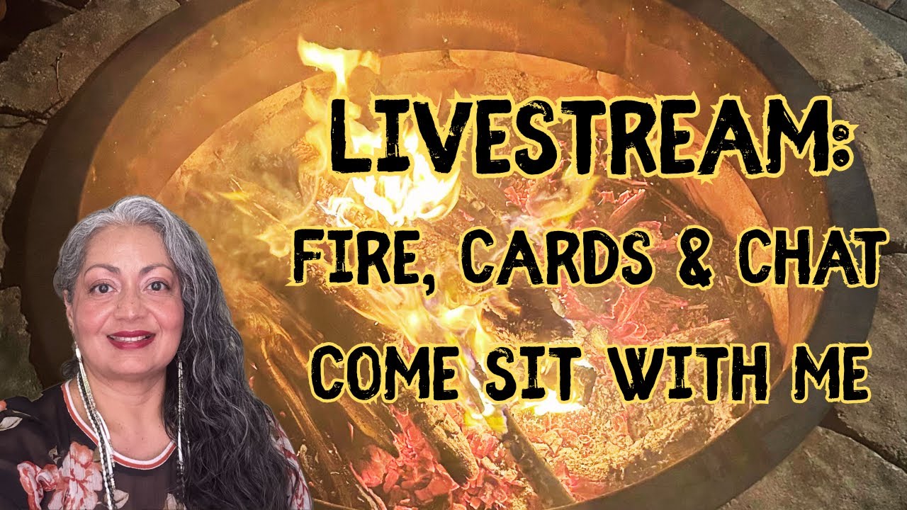 Fire, Cards & Chat - Come Sit With Me - YouTube