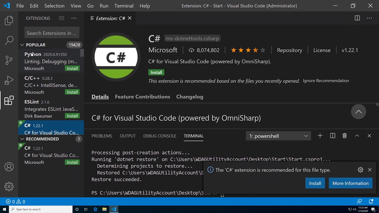 how-to-setup-dotnet-5-youtube