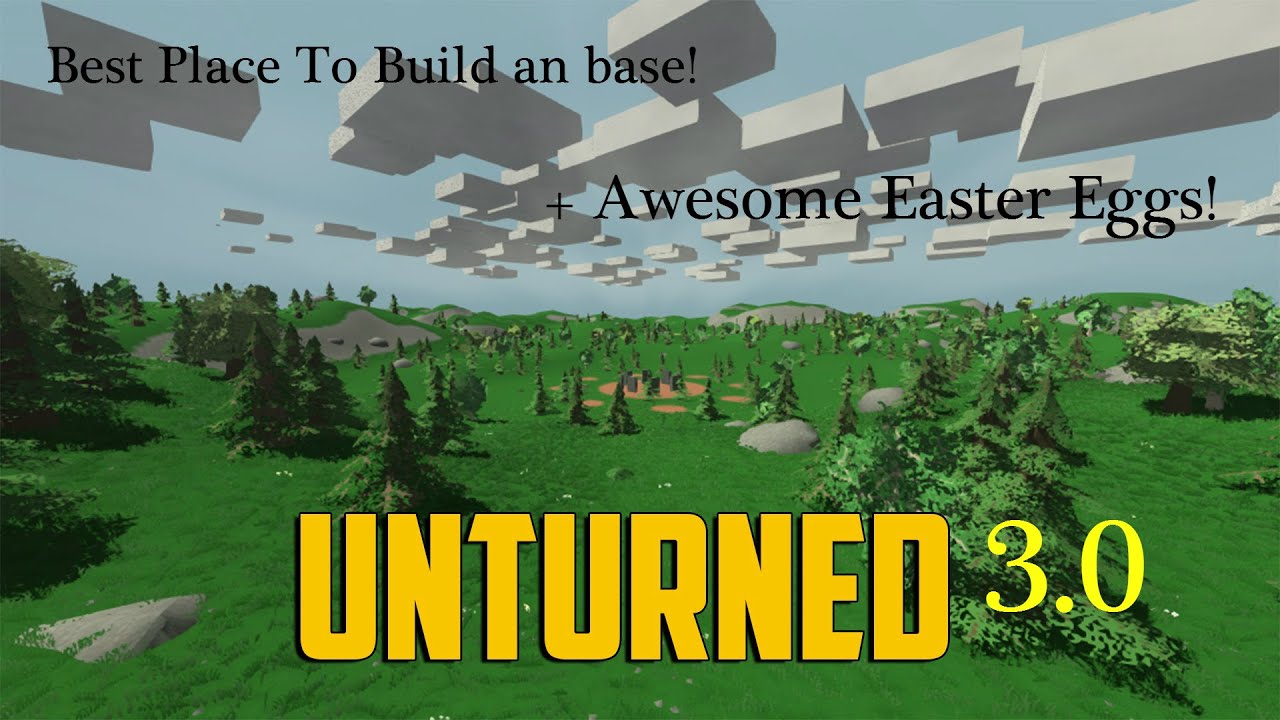 Unturned - Best Place To Build a Base in 3.0 + a few Easter Eggs - YouTube